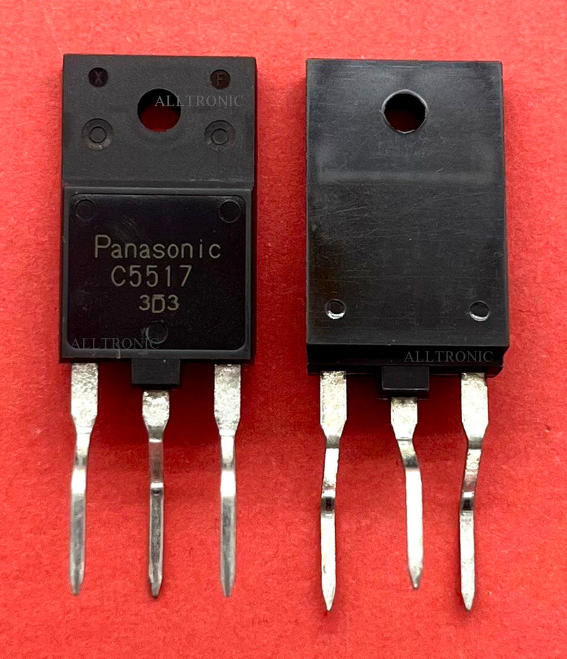 Genuine Color TV Horizontal Output Transistor 2SC5517 TO3PF Panasonic – Alltronic Computer Singapore