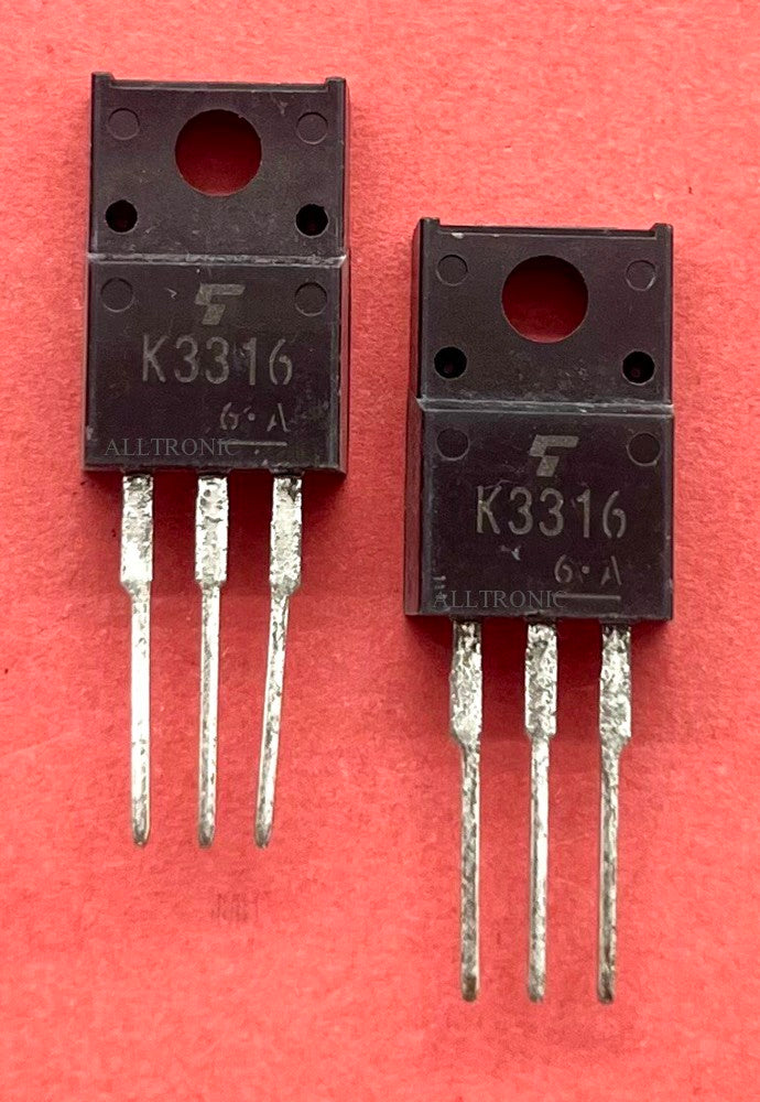 Genuine N Channel Silicon Power Mosfet 2SK3316 / K3316 TO220 Toshiba – Alltronic Computer Singapore