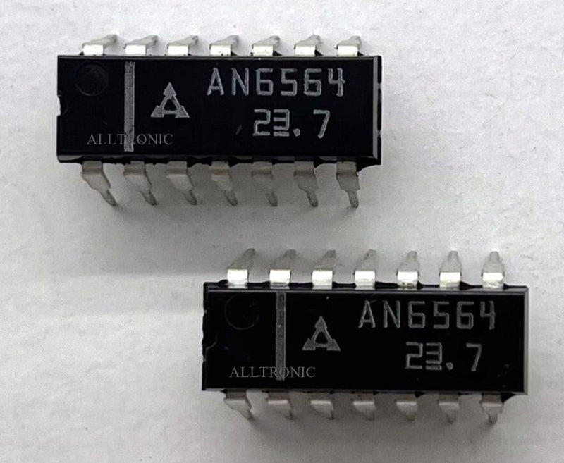 Genuine Audio Quadruple operational Amplifier IC AN6564 = AN1324 Dip14 ...