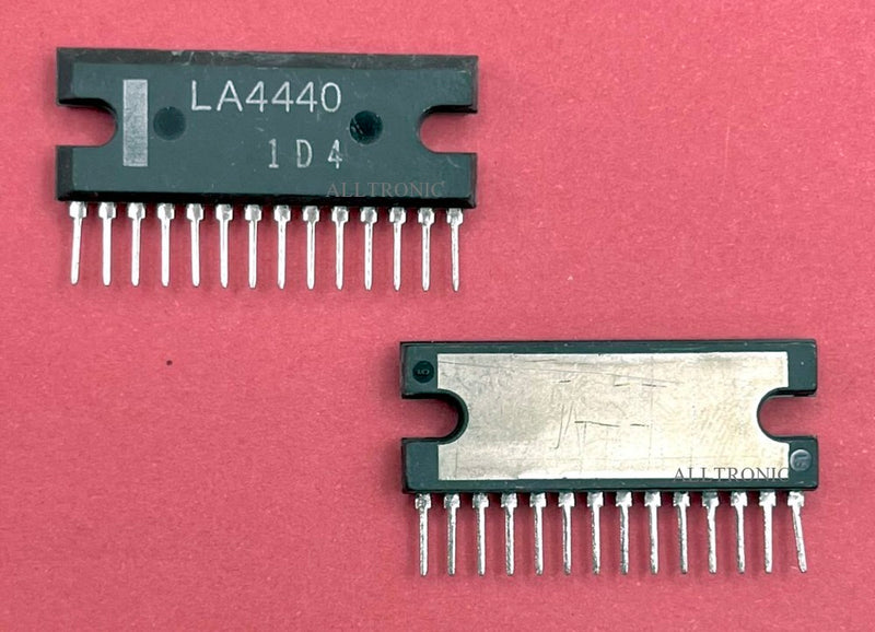 Genuine Audio 2 Channel 6W Power Amp Driver IC LA4440 SIP14 Sanyo ...