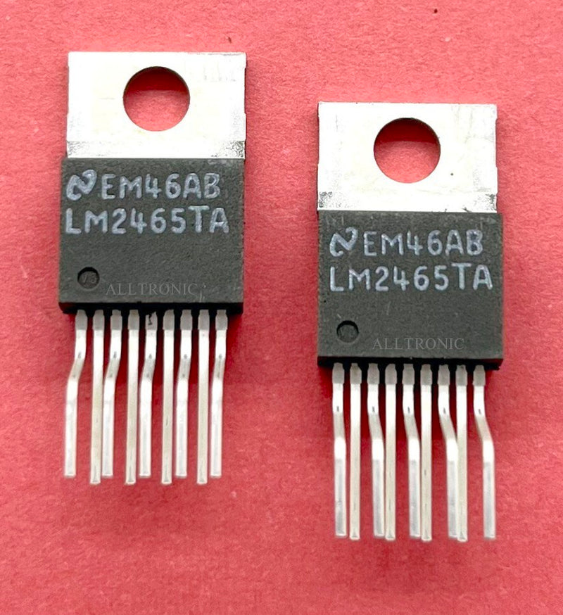 Genuine High Voltage CRT Driver IC LM2465TA TO220-9 NSC – Alltronic Computer Singapore