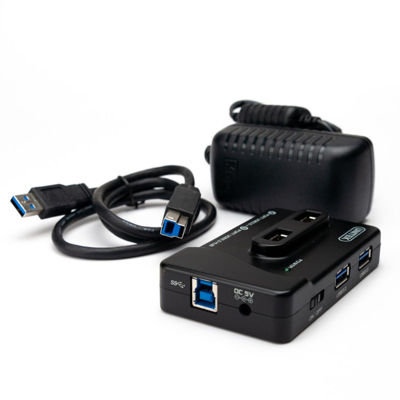 7 Port Hub with Power( 2Port USB3 + 5Port USB2 5V4A Unitek Y3172 – Alltronic Computer Singapore
