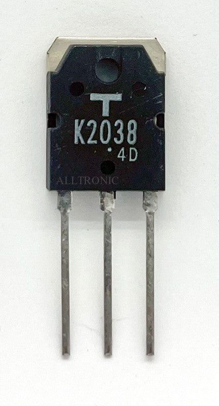 Genuine Transistor N-Channel Power Mosfet 2SK2038 TO3P Toshiba – Alltronic Computer Singapore