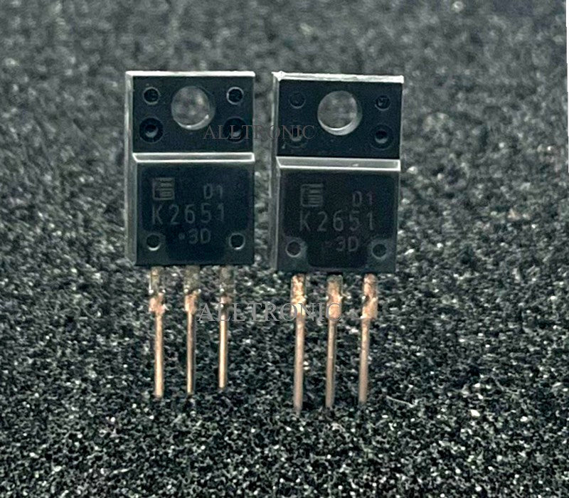 Genuine N Channel Silicon Power Mosfet 2SK2651-01 / 2SK2651 TO220 Fuji – Alltronic Computer ...