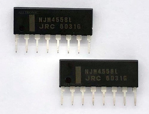 Audio Dual Operational Amplifier IC NJM4558L SIP8 JRC - General Audio – Alltronic Computer Singapore