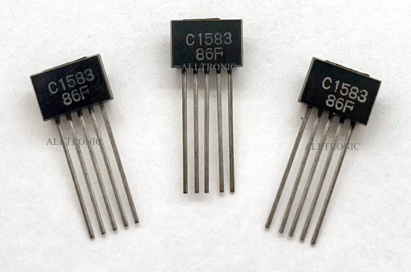Vintage / Original Audio Transistor 2SC1583-F / C1583 TO71-2 Mitsubish ...