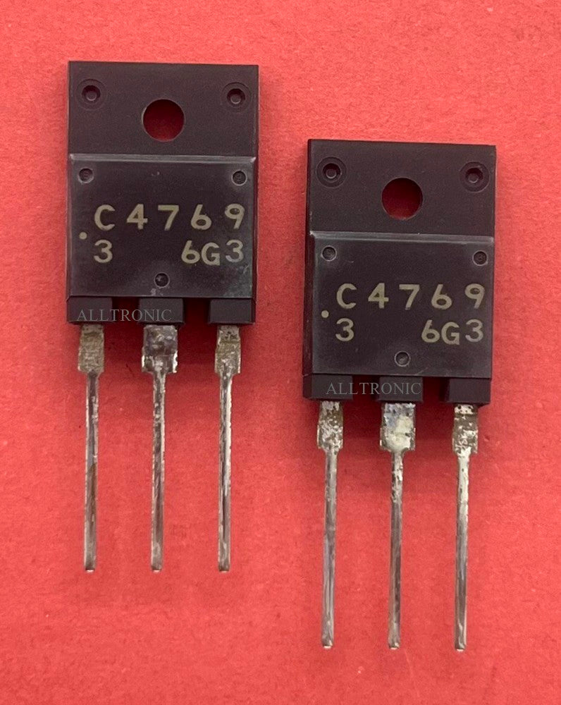 Color TV Horizontal Deflection Output Transistor 2SC4769 TO3PML Sanyo ...