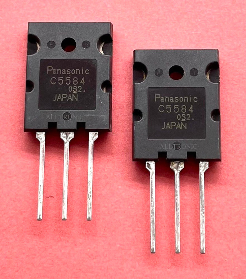 Original Color TV Horizontal Deflection Output Transistor 2SC5584 TO3P ...