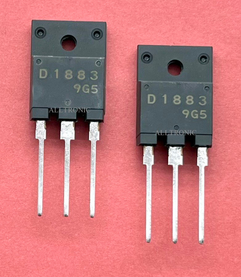Color TV Horizontal Output Transistor 2SD1883 / D1883 TO3PML Sanyo ...