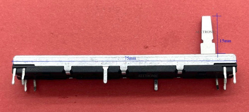 Genuine Audio Slide Volume Ctrl / Variable Resistor 57T-M20K-G 75mm ...