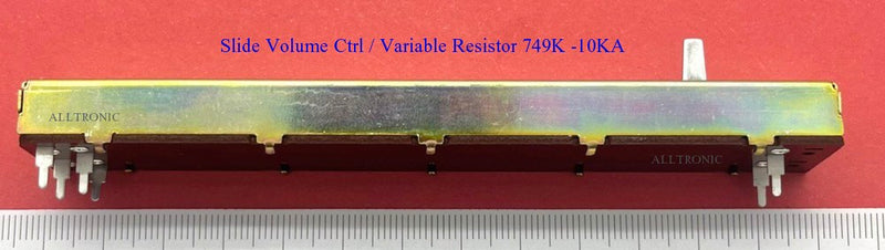 Genuine Audio Slide Volume Ctrl / Variable Resistor 749K-10KA 128mm ...