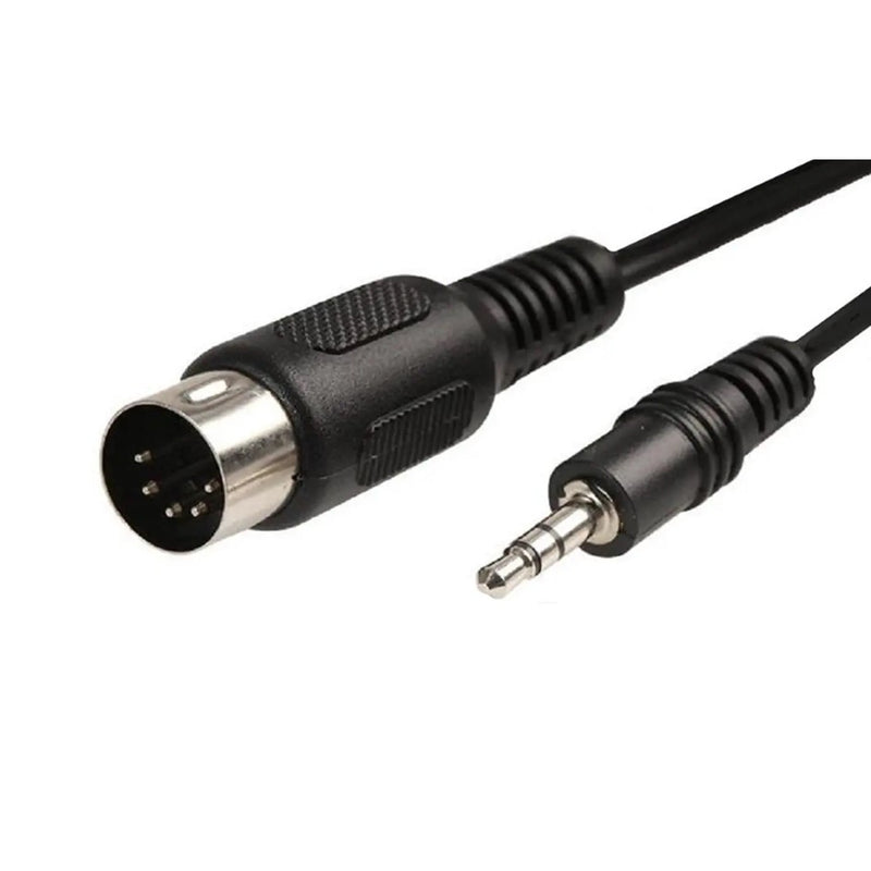 MIDI Cable , 3.5mm Stereo Male Jack to 5 Pin Din plug Converter Audio ...
