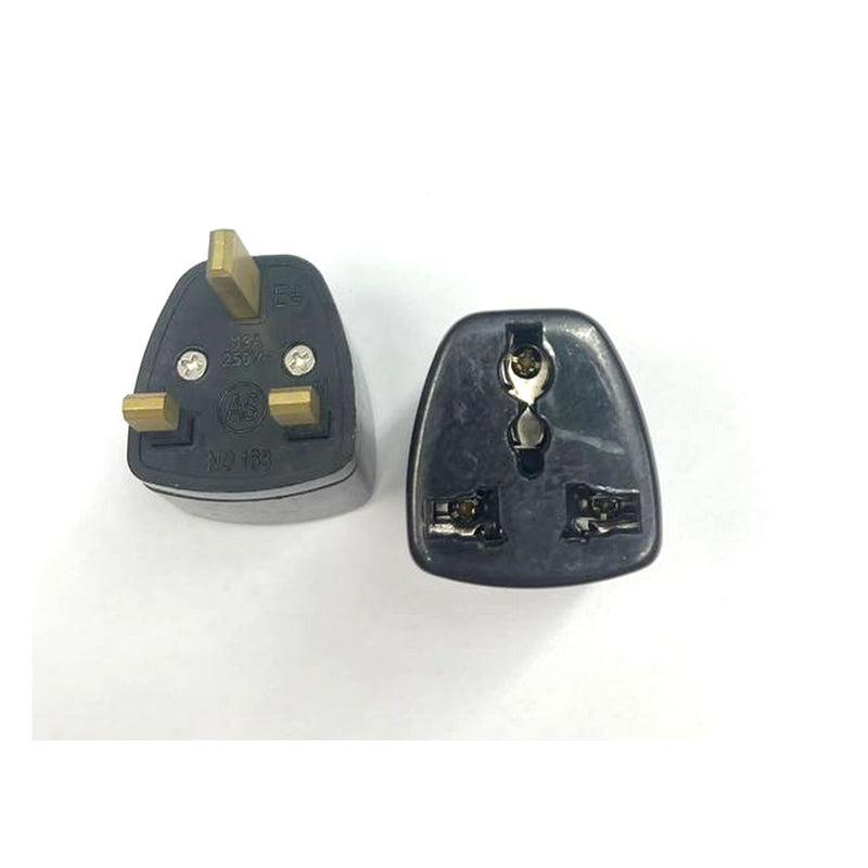 Multi Universal Travel Adaptor 3Pin (UK) HL7 Black – Alltronic Computer ...