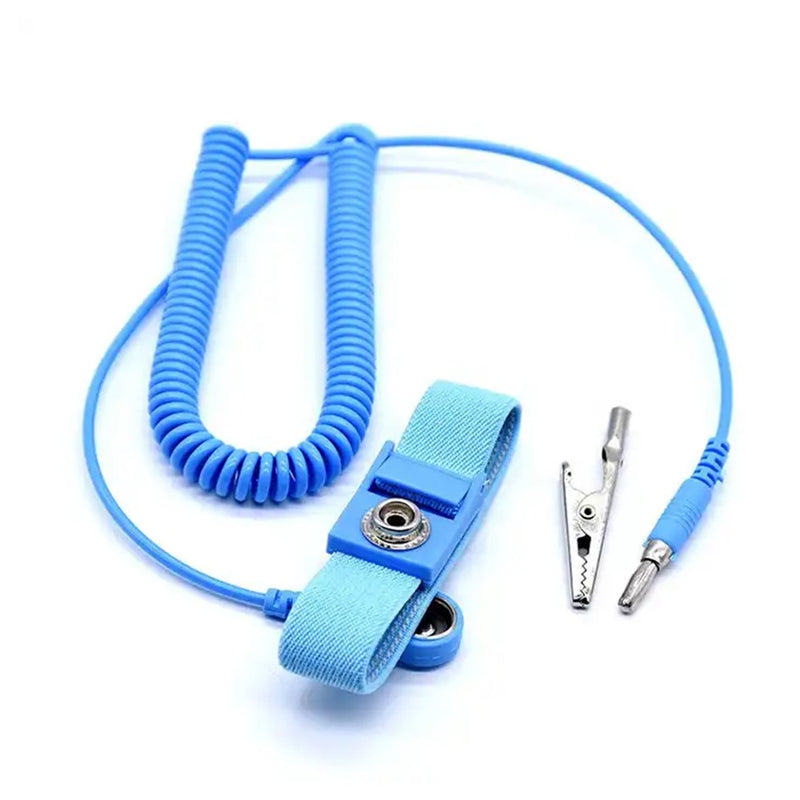 Anti-Static Wrist Strap / Grounding Wrist Strap Blue PS-E01 – Alltronic ...