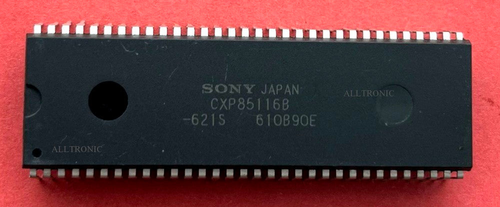 CRT Color TV IC Microporcessor / MicroP CXP85116B-621S Dip64 P/No. 875 ...
