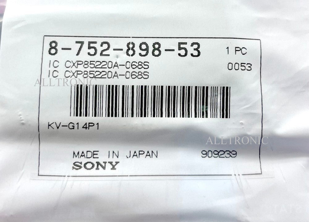 Genuine Color TV IC Microporcessor / MicroP CXP85220-068S Dip64 Sony ...