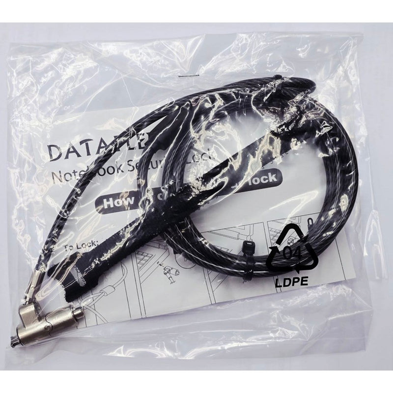 Dataflex Nano Key Lock Notebook Security Cable Lock DF73655CKB ( Pack ...