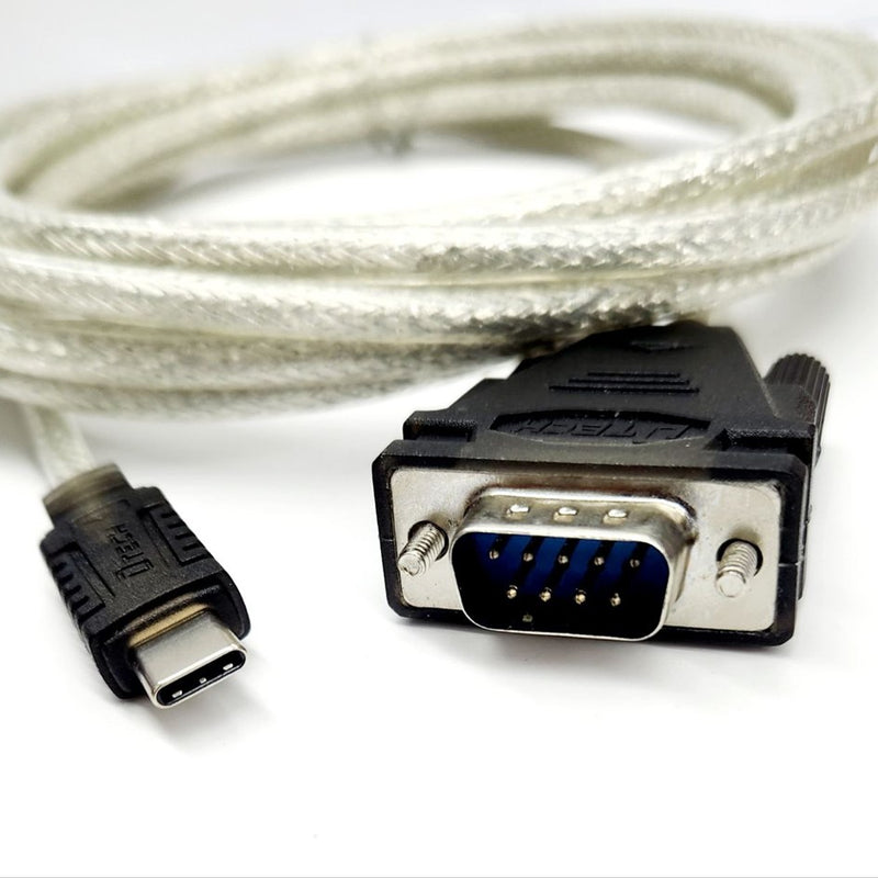 DTECH USB C TypeC to RS232 Serial Port Cable Industrial Communication ...