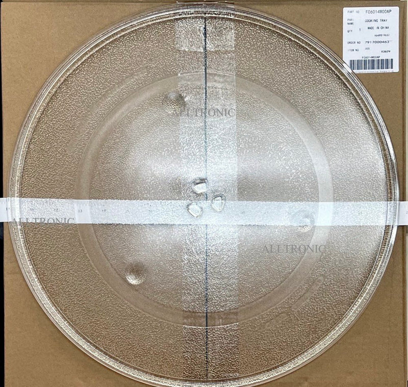 Microwave Oven Glass Plate / 42cm / 16.5" Glass Turntable Plate for Pa ...
