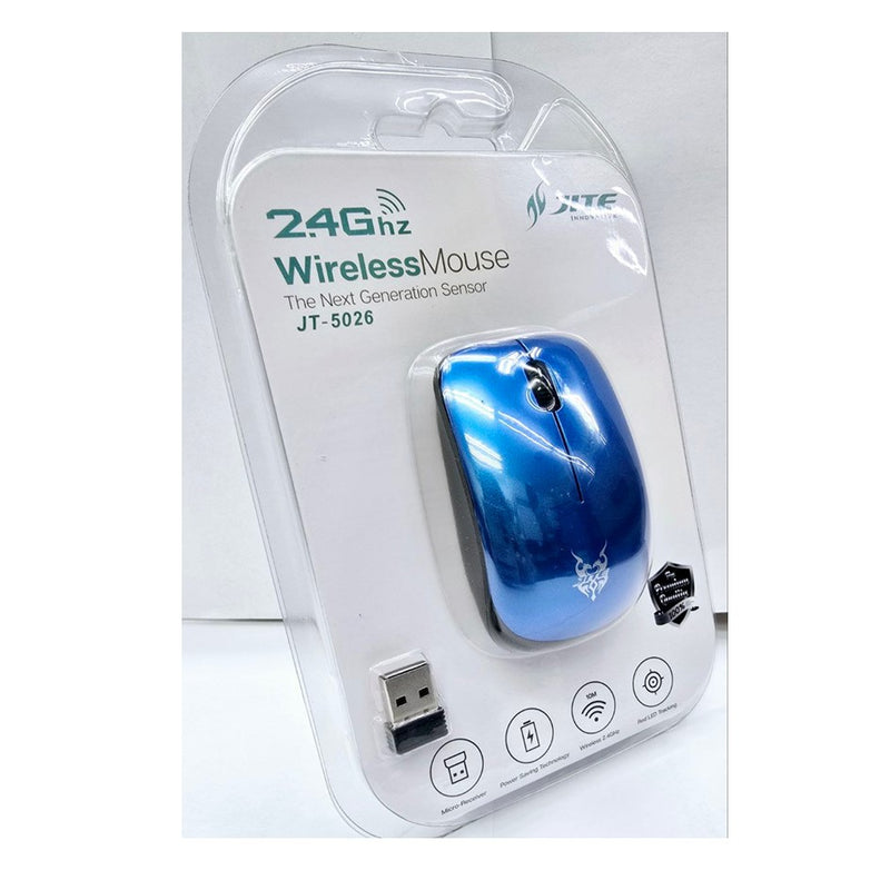 [Get FREE Mousepad] Mini Portable Wireless Mouse 2.4GHZ Jite JT-5026 ...