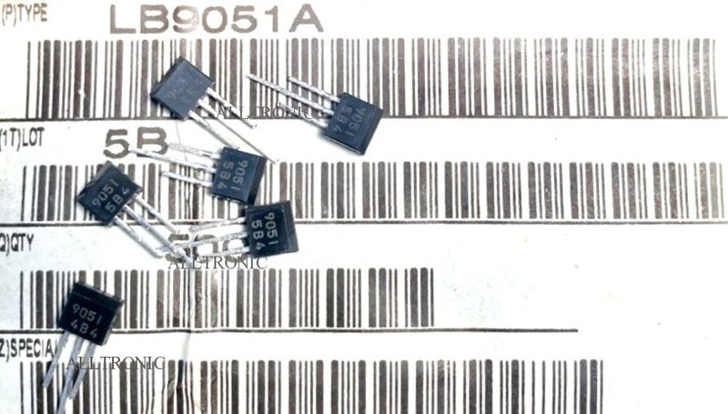 Genuine Switching Hall IC LB9051 / 9051 TO92 Short Lead - Sanyo ...