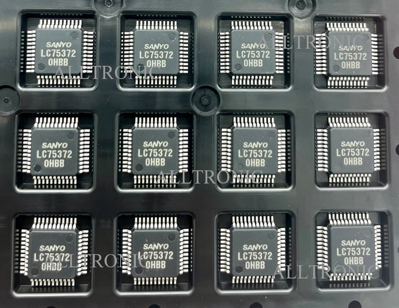 Genuine Car Audio Electronic Volume Control IC LC75372 / LC75372ED QFP ...