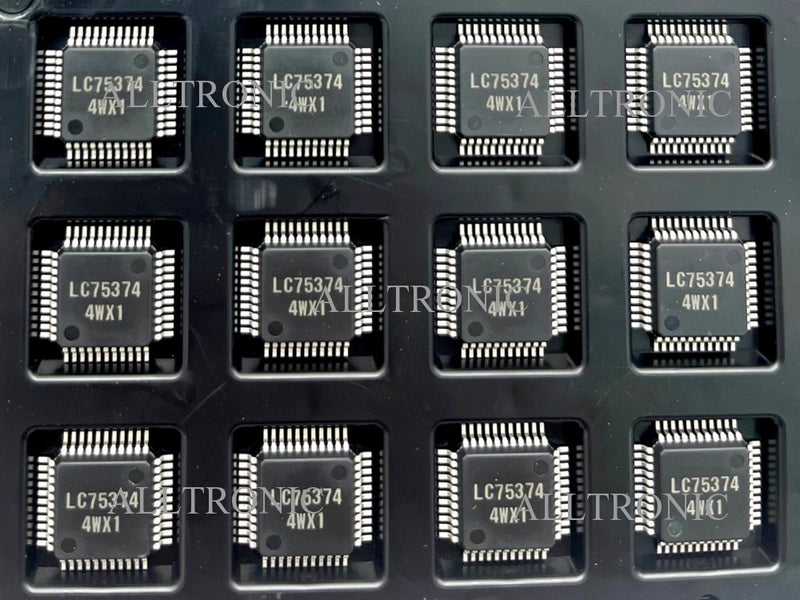 Genuine Car Audio Electronic Volume Control IC LC75374 / LC75374E QFP4 ...