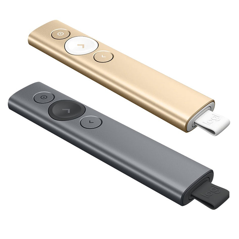 Logitech Spotlight Wireless and Bluetooth Presentation Remote ...