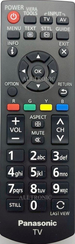 Genuine LCD/LED Tv Remote Control N2QAYB000817 Panasonic – Alltronic ...