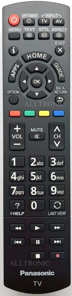 Genuine HDTV LED Smart TV Remote Control N2QAYB000830 for Panasonic ...
