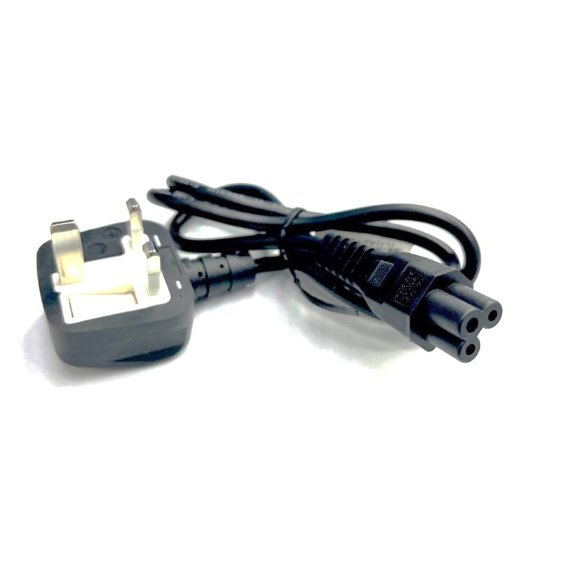 Power Cord 3Pin UK to C5 (Notebook) 1Meter Volex with Safety Approved ...
