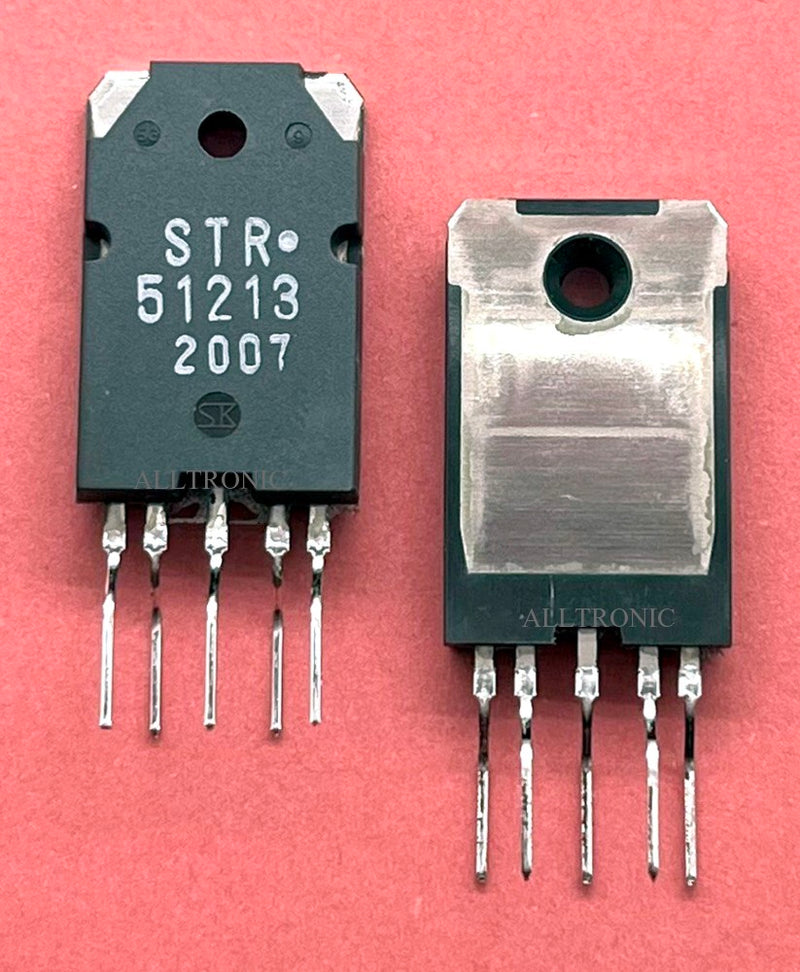 Genuine TV Power Regulator IC STR51213/ STR-51213 SIP5 Sanken ...