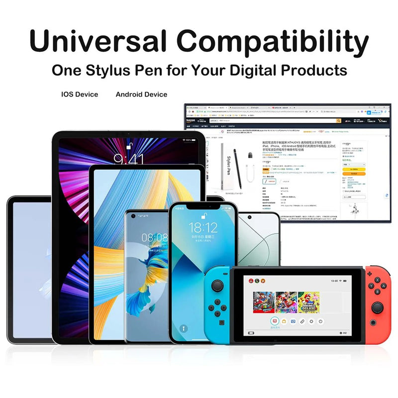 Universal Bluetooth Stylus Pen BP17 Capacitive Pe – Alltronic Computer ...