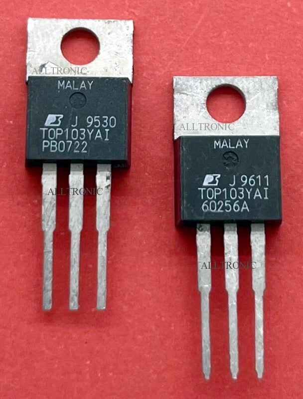 IC TOP103YAI TO220-3 - PI Power Integration - Off Line PWM Controller – Alltronic Computer Singapore