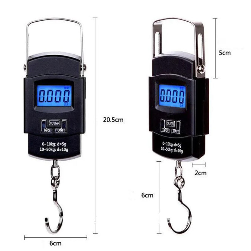 Travel / Portable Electronic Weighing Scale 50Kg/10G - WH-A08 ...