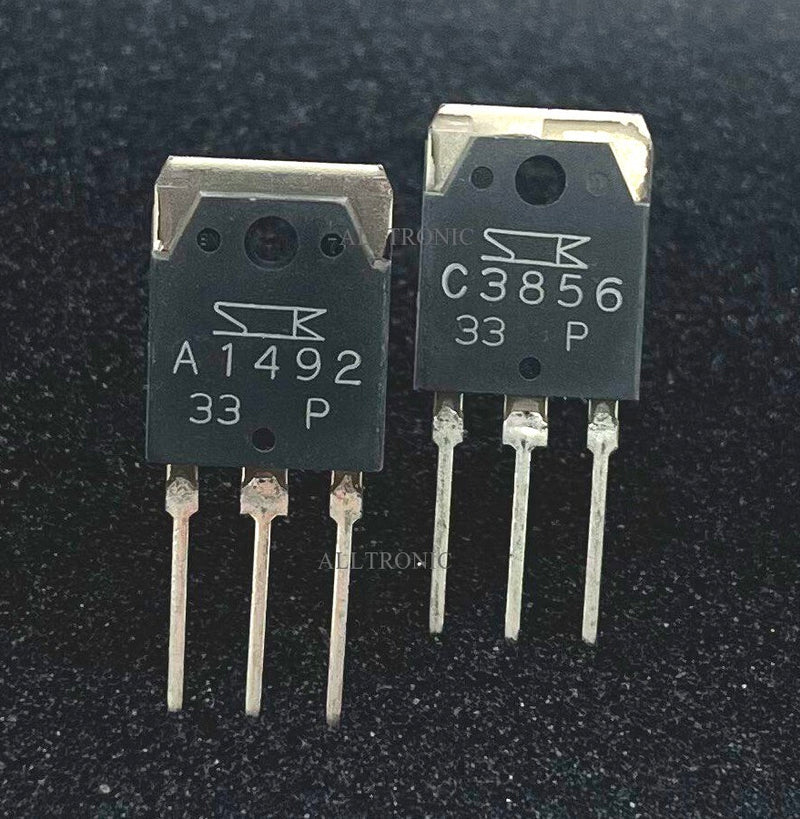Original Audio Power Amplifier Transistor 2SA1492 / 2SC3856 P-Rank San ...