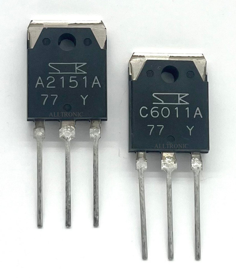 Geniune Audio Power Amplifier Transistor 2SA2151A / 2SC6011A Y-Rank Pa ...