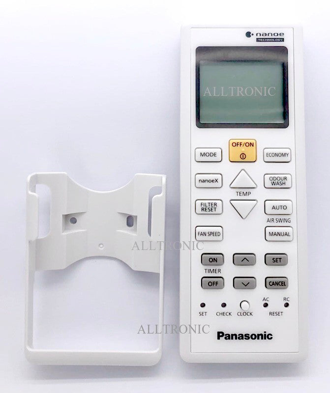 Genuine Air Con Remote Control 13740 + Holder for Panasonic Nanoe Tech ...