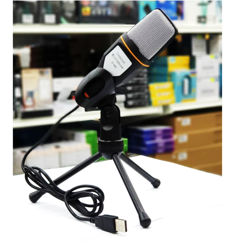 Condenser Microphone SF666B using USB Plug for PC Desktop Laptop suita ...