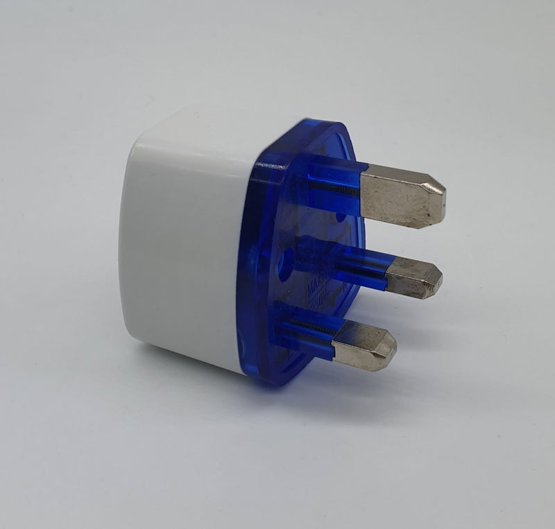 Multi Universal Travel Adaptor 3Pin (UK) HL7 (Blue) – Alltronic ...