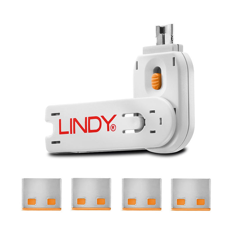 Lindy USB A Blocker Orange – Alltronic Computer Singapore