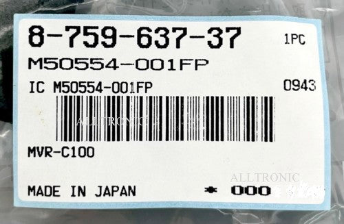 Genuine Audio Video Controller IC M50554-001FP SMD MITSUBISHI ...