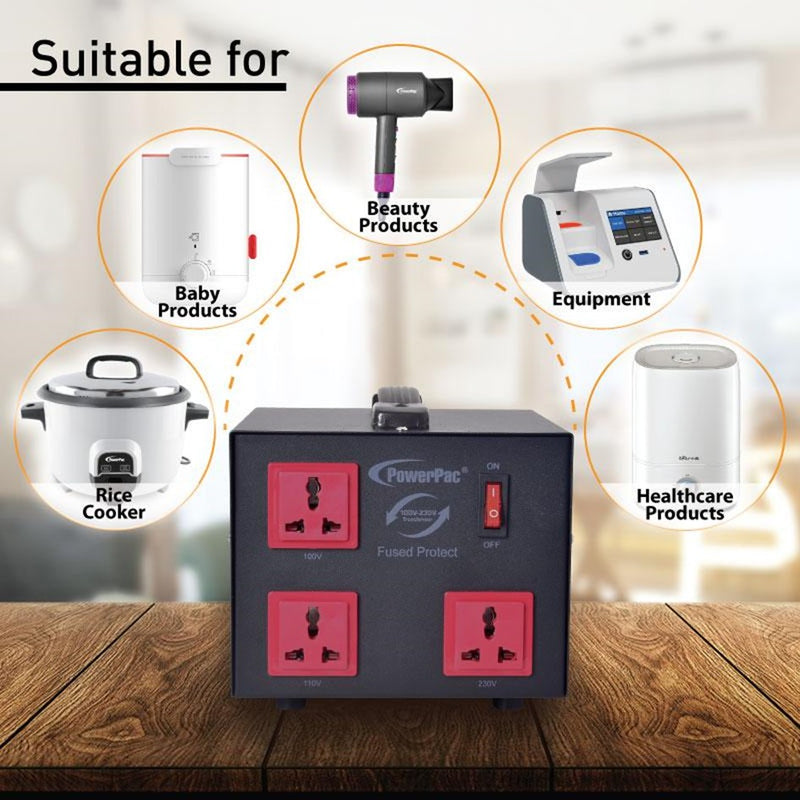 Powerpac AC 100V~230V Transformer St1500 1500Watts – Alltronic Computer ...