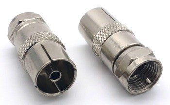 Connector SCV Female to TV Aerial Female Plug Adaptor – Alltronic ...