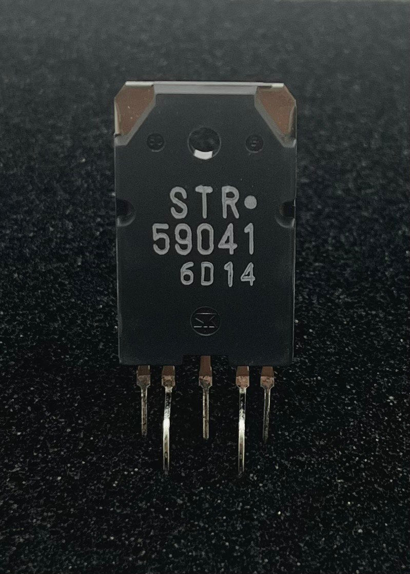 Genuine TV Power Regulator IC STR59041 / STR-59041 SIP5 Sanken ...