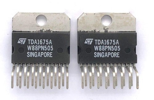 TV Vertical Deflection IC TDA1675A Multiwatt15 STM – Alltronic Computer ...
